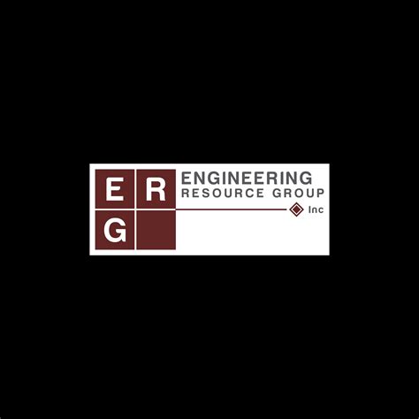 Logo Design For Engineering Resource Group Inc Include Erg In The