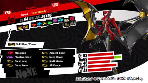 Any Tips On My Raoul Build Before I Max Out His Stats Rpersona5