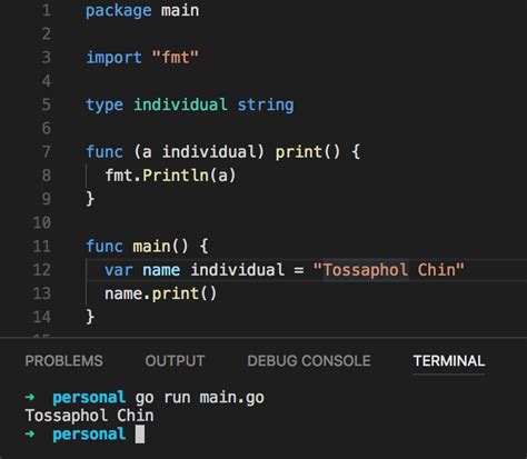 golang part 5 receiver functions by tossaphol chin digital thai
