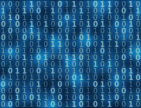 Binary Code Background Stock Illustration Illustration Of Technology