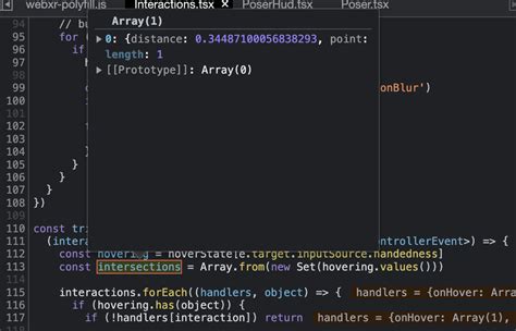 Intersections Being Discarded Issue Pmndrs Xr GitHub
