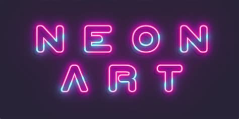 Neon Font Generator