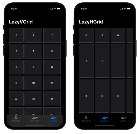 Swiftui Grid Lazyvgrid Lazyhgrid Explained With Code Examples
