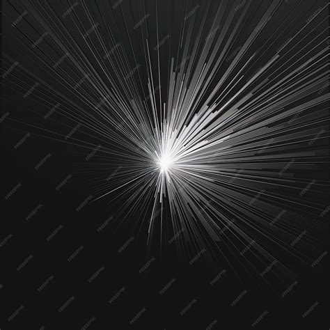 Premium Photo Minimalist Greyscale Gradient Burst For Elegant Themes