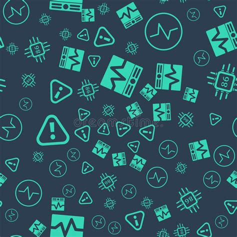 Set Electrical Measuring Instruments Electric Circuit Scheme