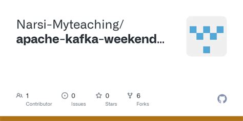 GitHub Narsi Myteaching Apache Kafka Weekend Workshop