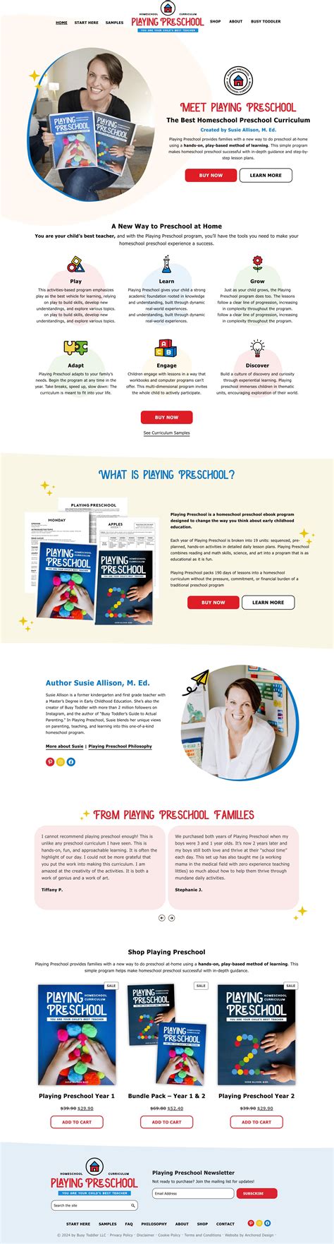 Playing Preschool Anchored Design And Development