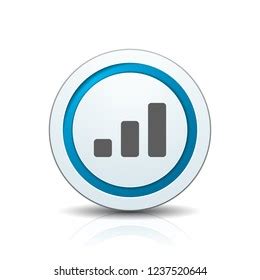 Graph Chart Button Illustration Stock Vector Royalty Free Shutterstock