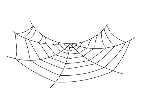 Spider Web Spiderweb For Halloween Illustration Spider Web