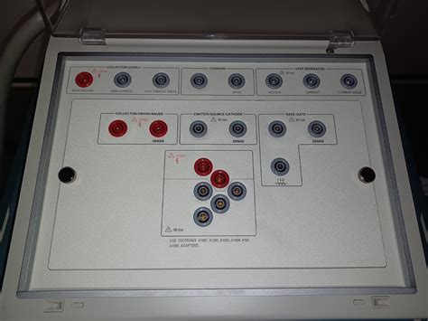 Tektronix 371a Curve Tracer W 371a 371b Test Fixture And Calibration Cert Ebay