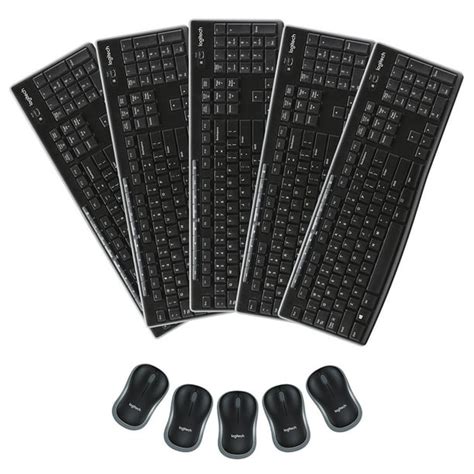 Logitech Mk270 Wireless Keyboard And Mouse Combo Travel Home Office