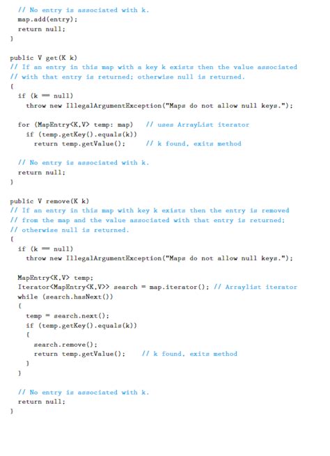 Solved Package Ch08maps Import Javautil 1 Iterator
