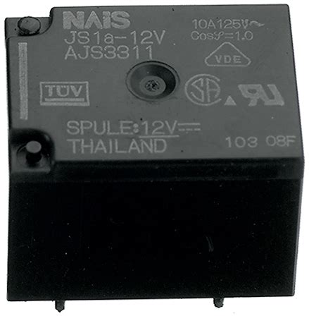 JS1AF-B-12V Panasonic - Datasheet PDF & Technical Specs