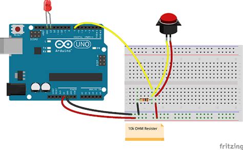 How To Control An LED With A Button General Guidance Arduino Forum