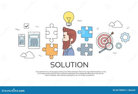 business man solution light bulb idea creative concept brainstorming