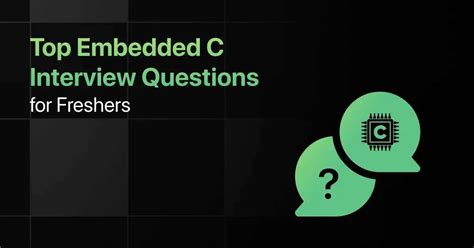 Top 50 Embedded C Interview Questions For Freshers In 2025