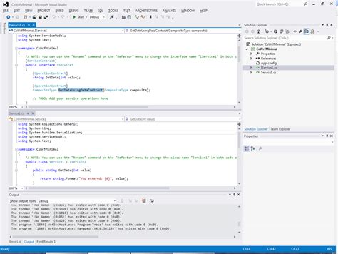 Programmer S Ranch C WCF A Minimal Client And Server Using Visual Studio