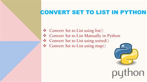 Convert Set To List In Python Spark By Examples