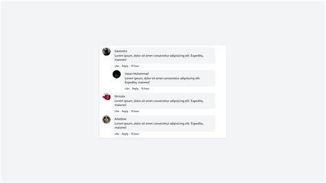 6 Tailwind Comment Components