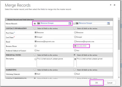 Dynamics 365 Duplicate Detection Jobs And Merging Records The Marks