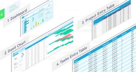 Simple Project Management Dashboard Excel Template For Teams And
