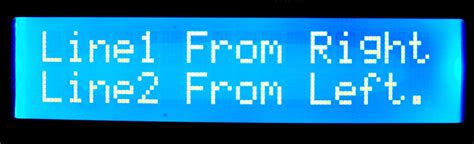 Scroll Single Lcd Line 4 Steps With Pictures Instructables