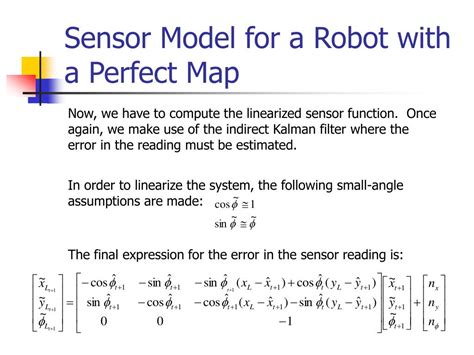PPT Mobile Robot Localization And Mapping Using The Kalman Filter PowerPoint Presentation ID