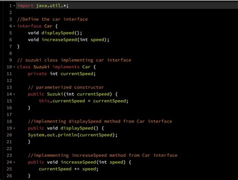 Solved Create And Implement An Interface Create A Car