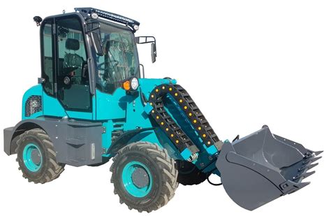 Mini Loader Front Loader Small Loader 800kg Telescopic Boom Wheel