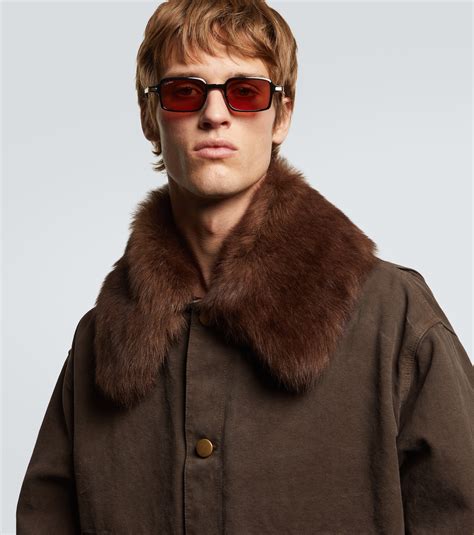 Première De Cartier Rectangular Sunglasses In Black Cartier Eyewear