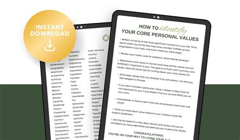 96 Personal Core Values Discover And Define Whats Most Important To You