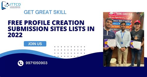 Free Profile Creation Submission Sites Lists In 2024
