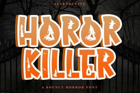 Horor Killer Font Free Font