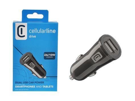 Cellularline Car Charger X Usb A Berlastungs Kurzschlussschutz V A Handyzubeh R