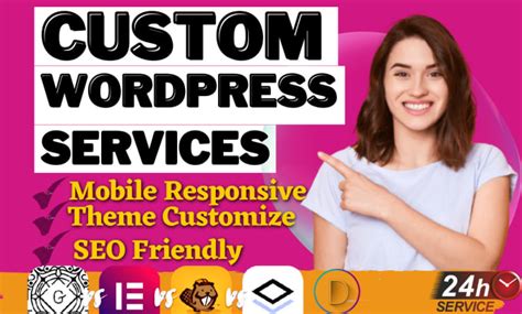 Customize Wordpress Fix Themes Design Issues Build Custom Wordpress