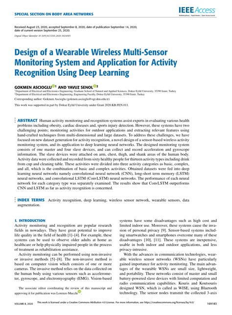 pdf design of a wearable wireless multi sensor monitoring system and