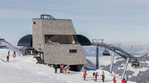Snøhetta Places Shingle Clad Viewing Tower On Skiing Peak In Austria