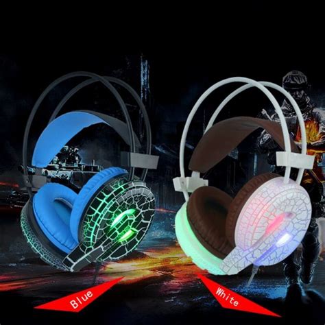 Led Gaming Stereo Headset With Mic Gamer Fuss