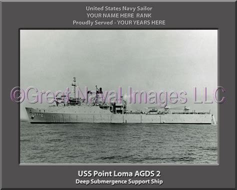 Uss Point Loma Agds 2 Personalized Navy Ship Photo ⋆ Great Naval Images