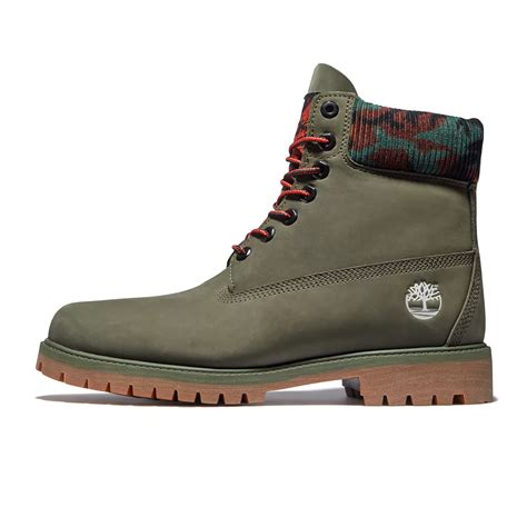 Green Timberland Boots For Men