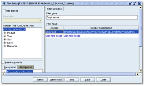 Obiee 11117 Essbase Essbase Filters Within Fusion Middleware 11g Security