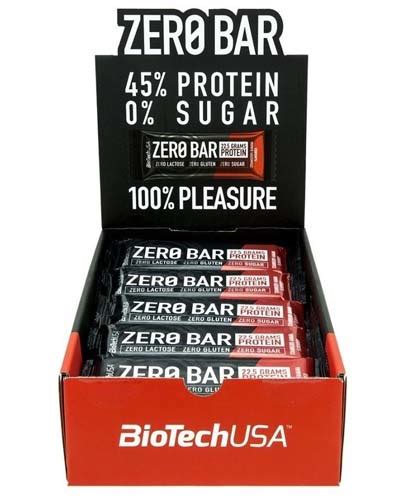 1 батончик Zero Bar 50 гр (BioTech) — купить в Москве недорого в ...