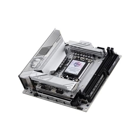 Msi Mpg Z890i Edge Ti Wifi Soket 1851 8600mhz Oc Ddr5 Wi Fi 7 Mini Itx