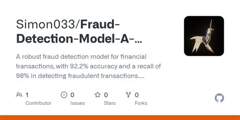 Github Simon033fraud Detection Model A Decision Tree Approach A