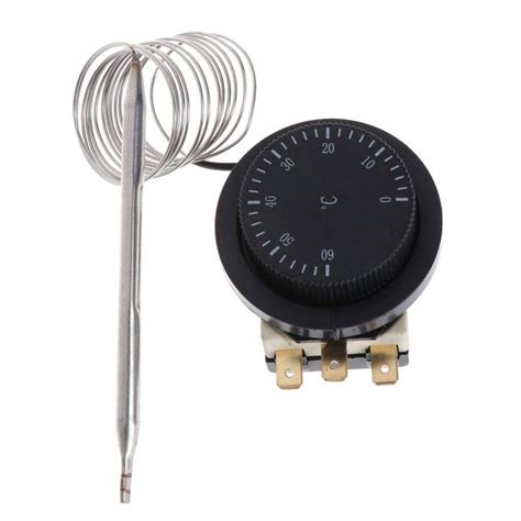 250v 380v 16a 0 60℃ Temperature Control Switch Capillary Thermostat