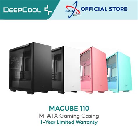 Deepcool Macube 110 M Atx Gaming Case Black White Pink Green