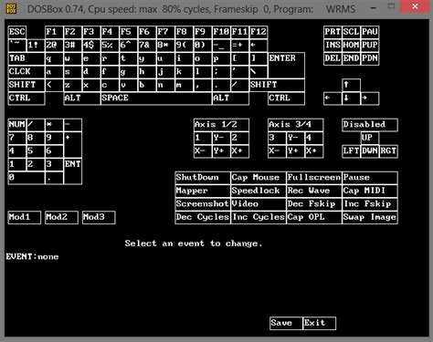 Steam Community Guide DOSBox Controls English Spanish