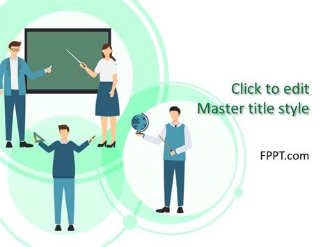 Free Hybrid Learning PowerPoint Template Free PowerPoint Templates