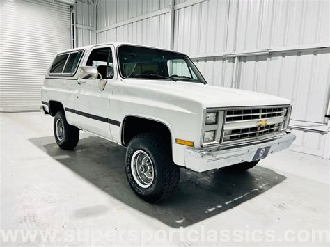 1985 Chevrolet Blazer Supersport Classics