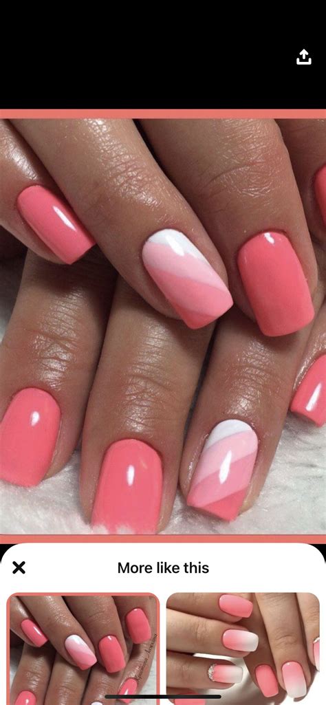 Pin By Carolyn Mckee On Tropical Vacation Nails Subtle Nails Short